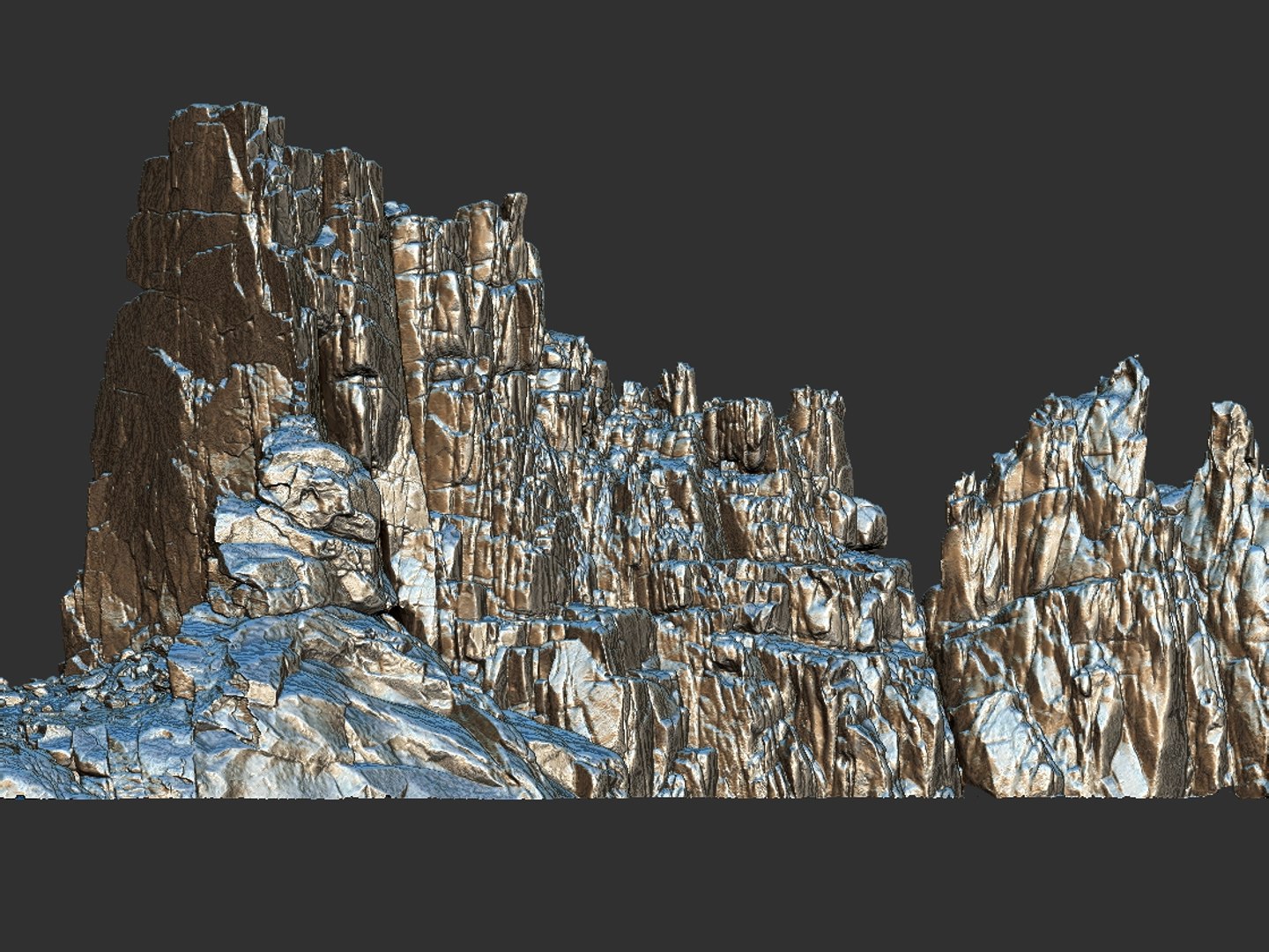 RED LAVA CLIFF 3D Model - TurboSquid 1876353