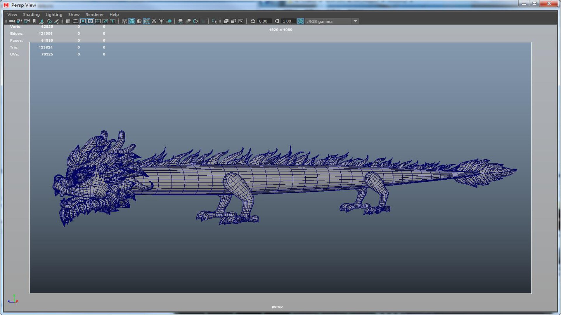 3D Dragon Cartoon Newyear Loong - TurboSquid 2280012