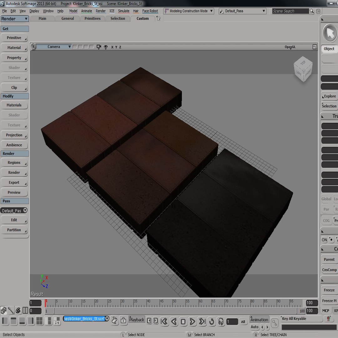 Klinker Bricks 1 3d Max