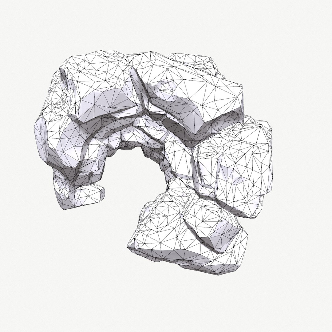 3D Holey Meteorite - TurboSquid 1644802