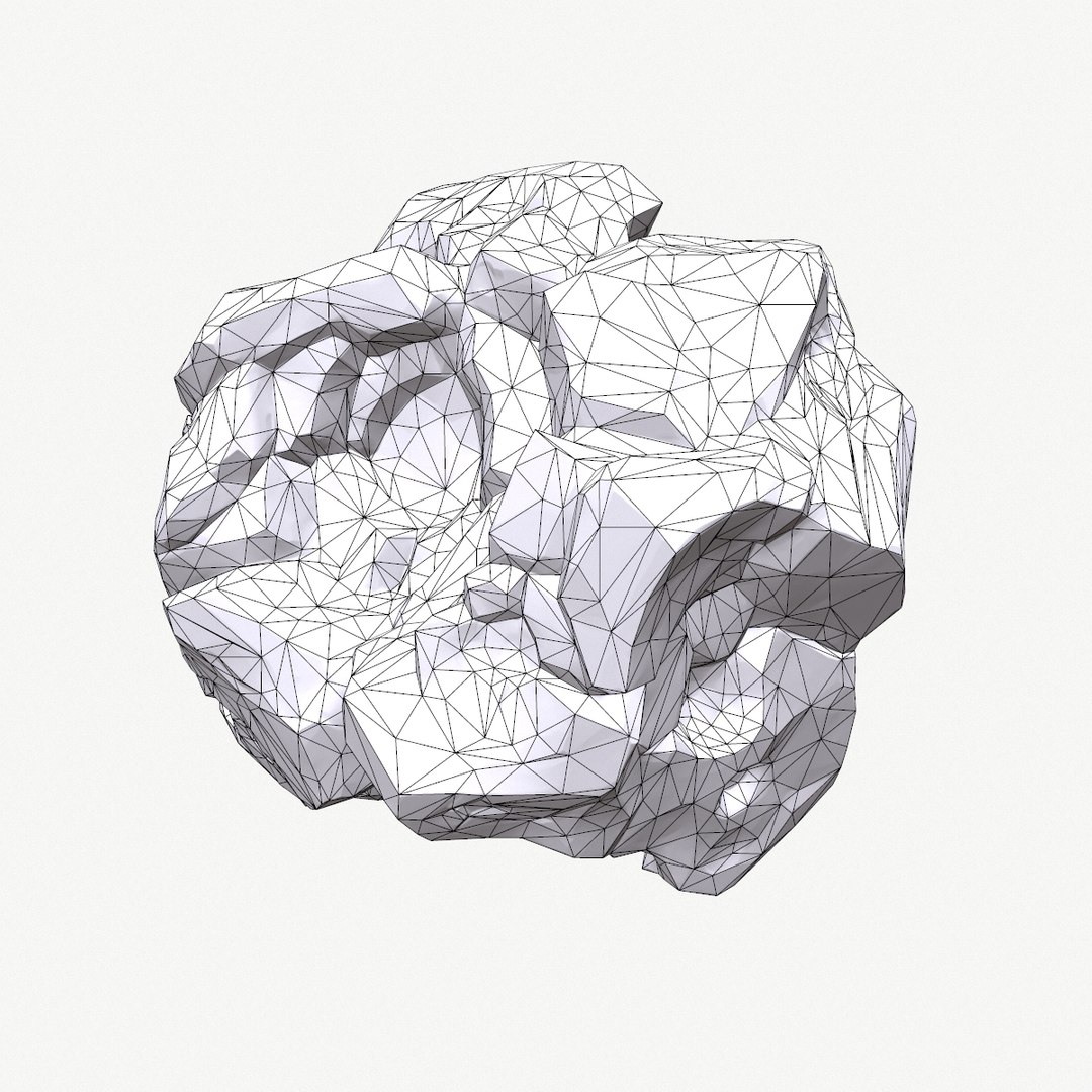 3D Holey Meteorite - TurboSquid 1644802