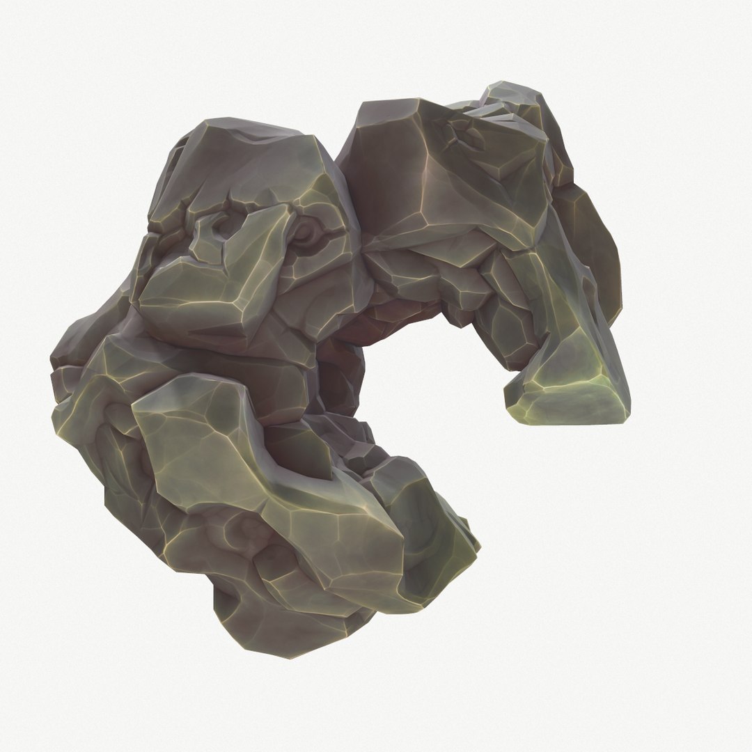 3D Holey Meteorite - TurboSquid 1644802