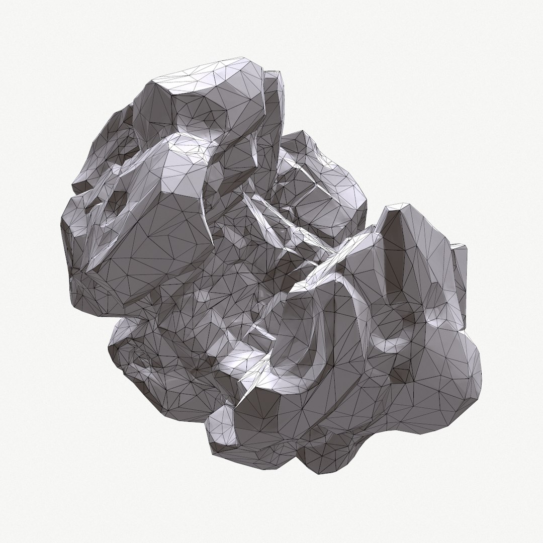 3D Holey Meteorite - TurboSquid 1644802