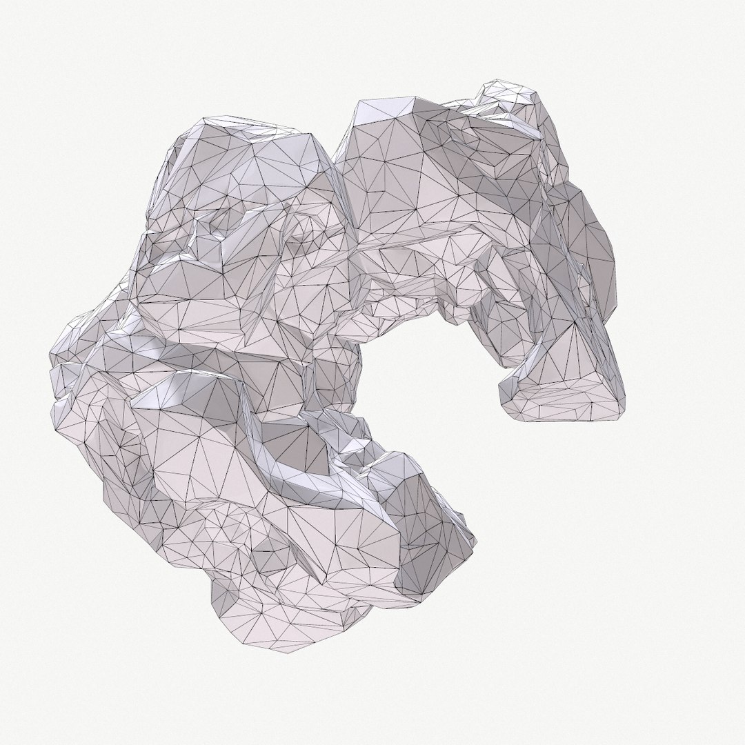 3D holey meteorite - TurboSquid 1644802