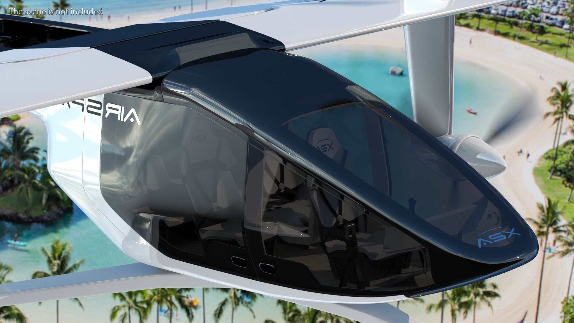 3D ASX MOBi-One V1 Aircraft - TurboSquid 2004694