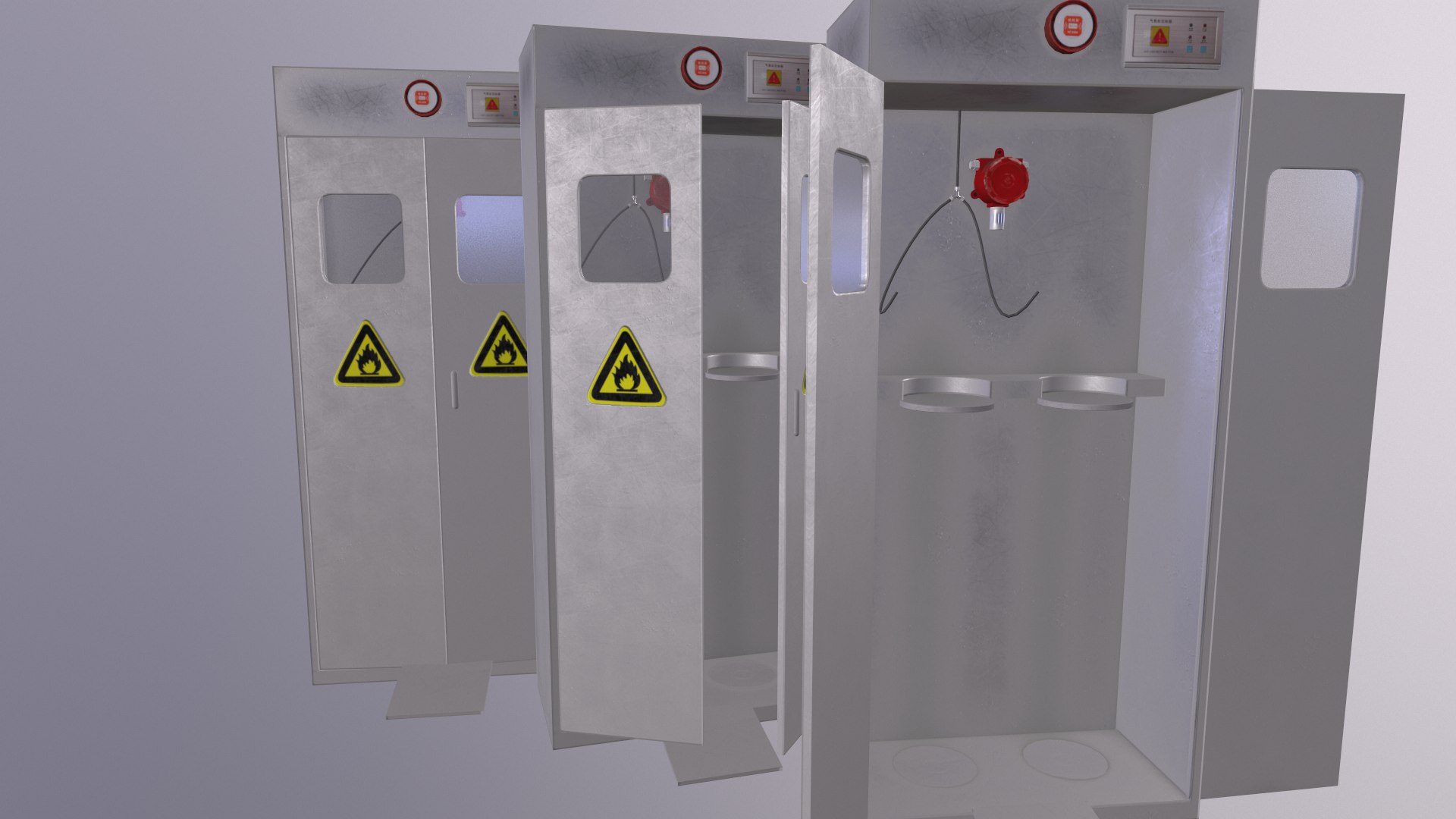 3D Explosion-proof Cabinets - TurboSquid 2281042