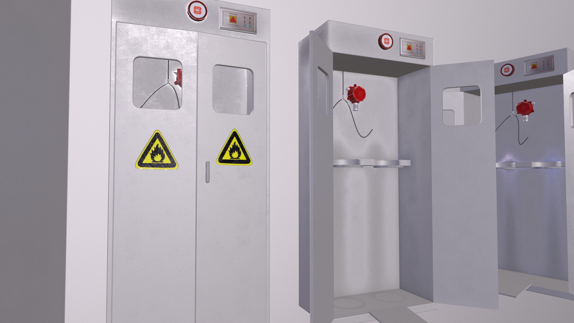 3D Explosion-proof Cabinets - TurboSquid 2281042