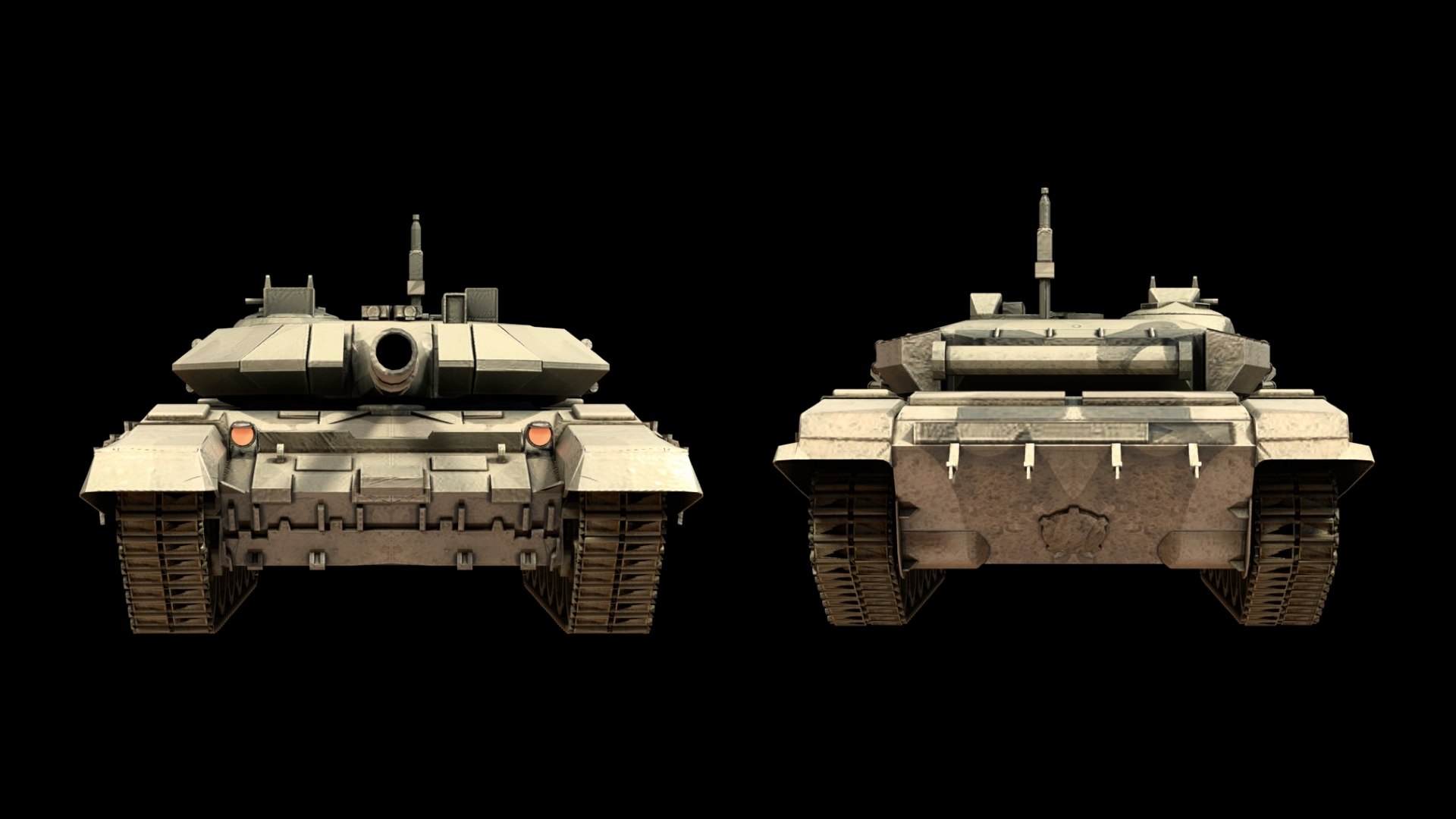 3D Tank Model - TurboSquid 2102647