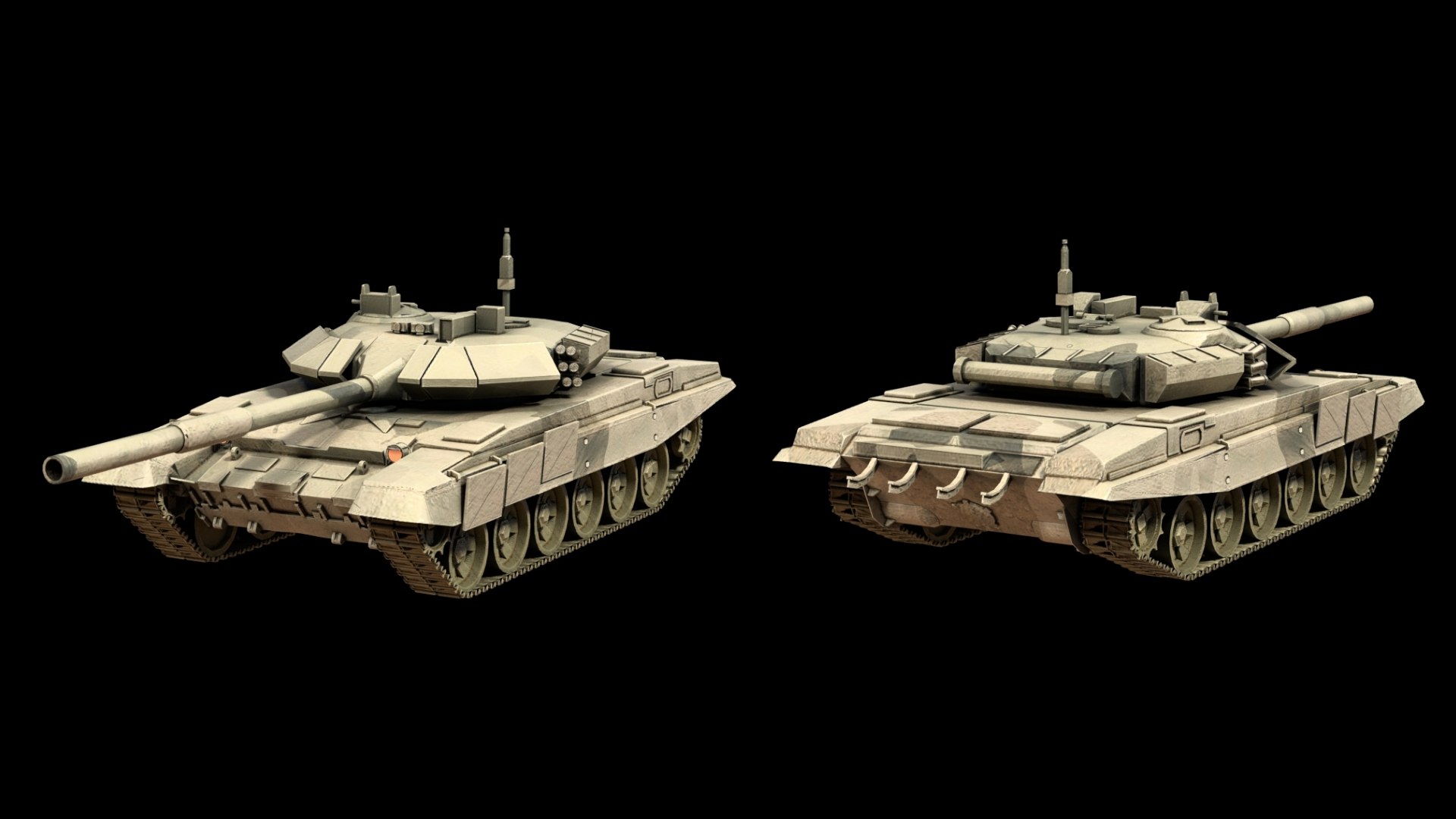 3D Tank Model - TurboSquid 2102647