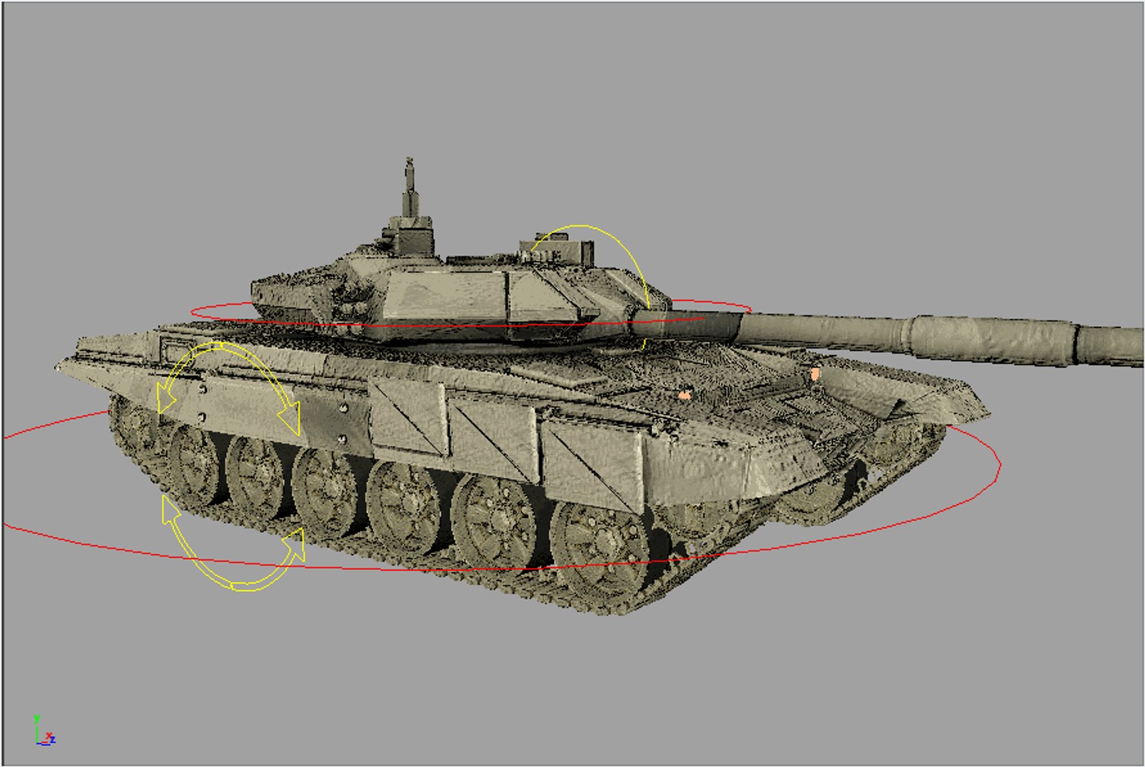 3D Tank Model - TurboSquid 2102647