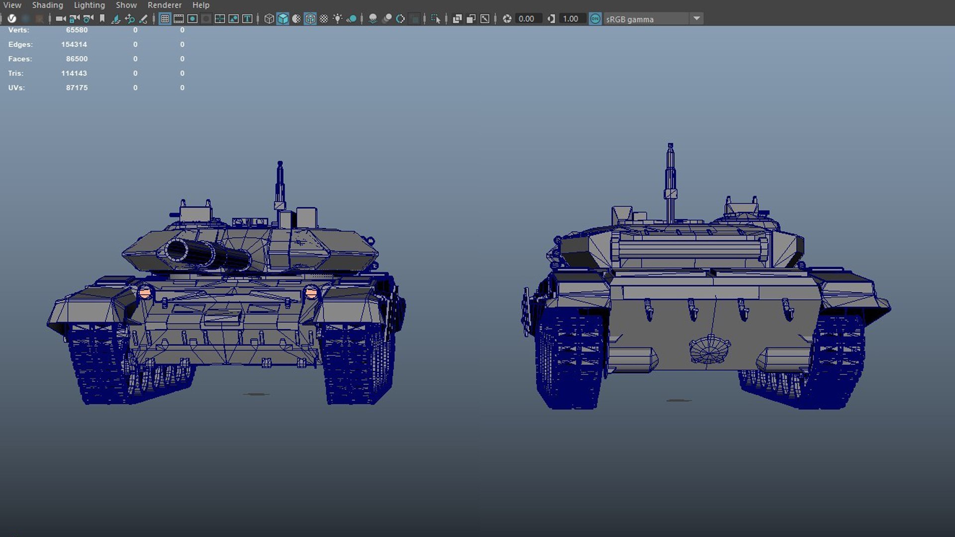 3D Tank Model - TurboSquid 2102647