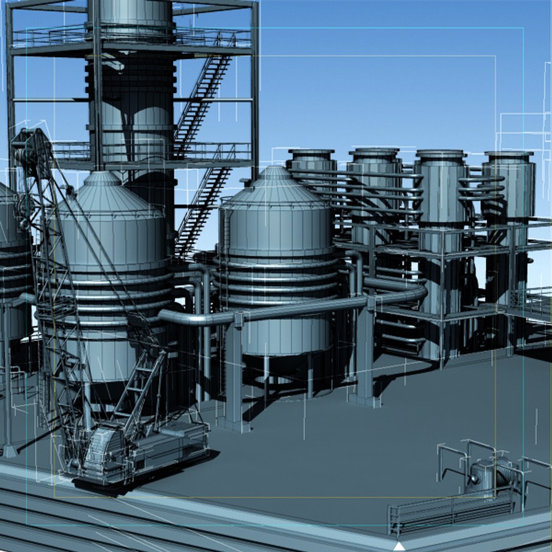 3d Model Mobile Offshore Production Units