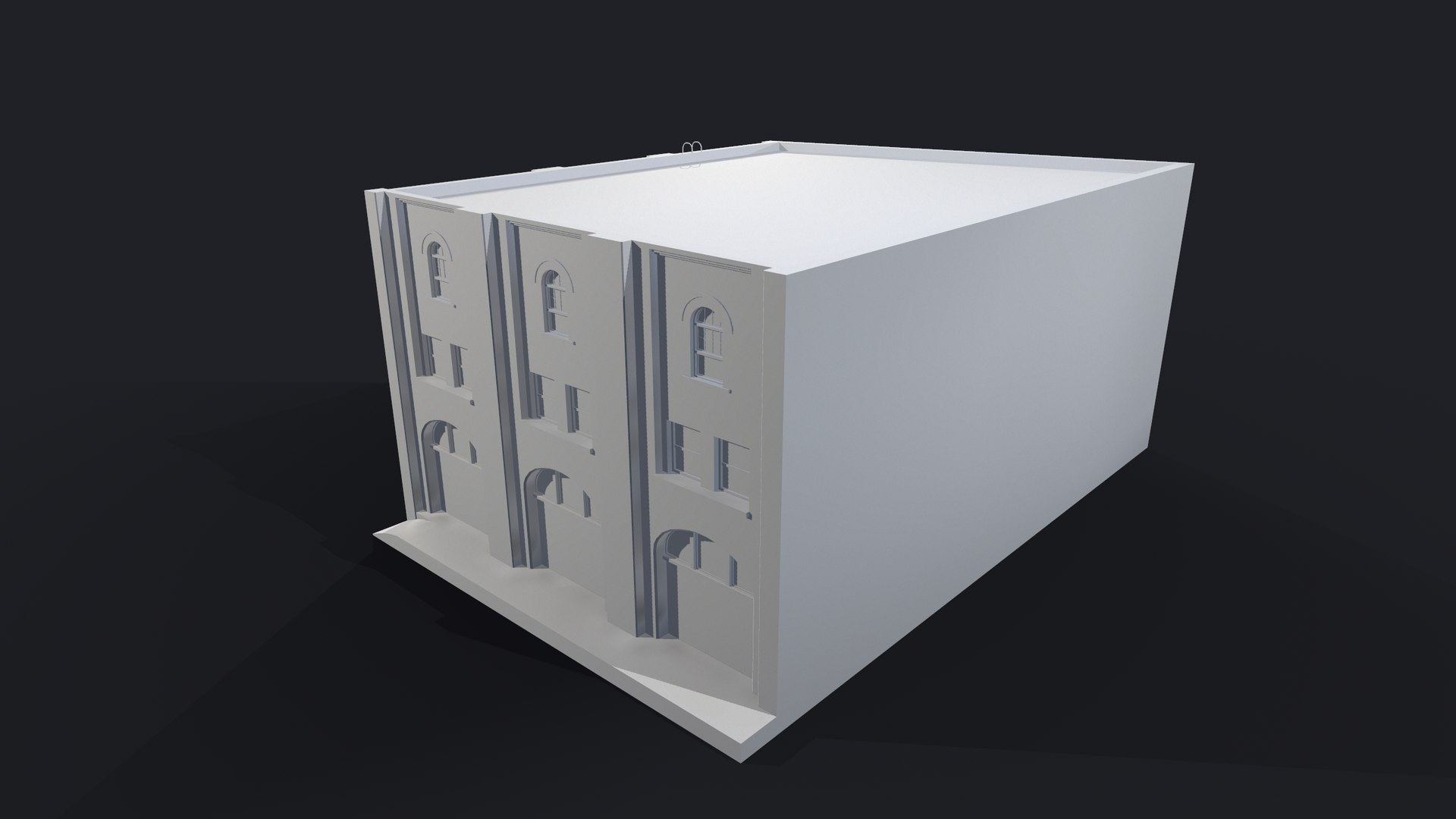 3D model logos factory building - TurboSquid 1713598