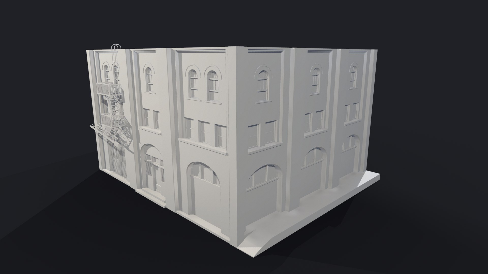 3D model logos factory building - TurboSquid 1713598