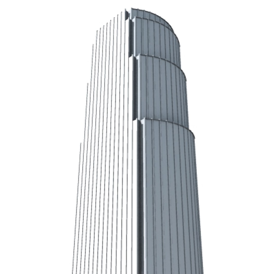 3d 777 Tower Skyscraper Model
