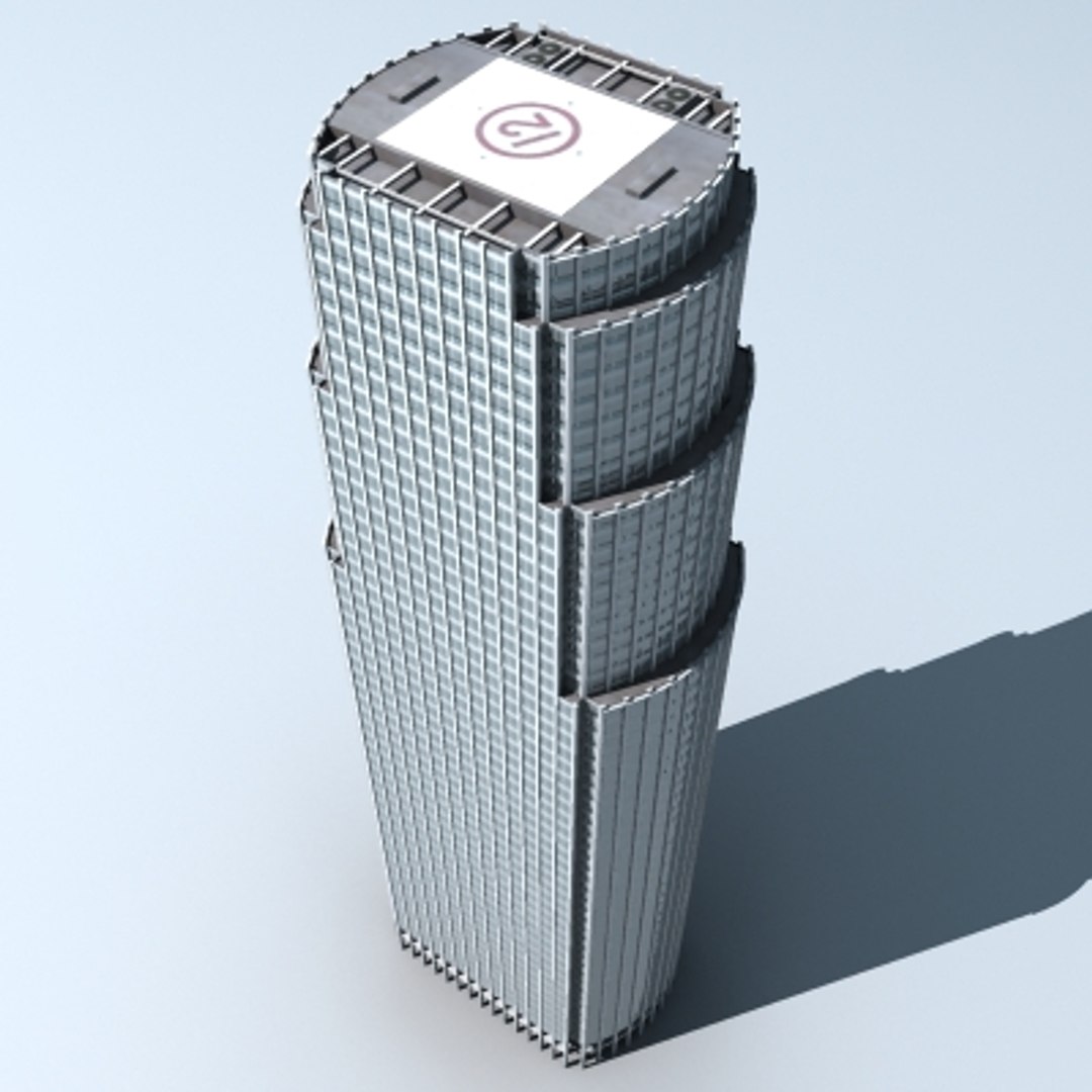 3d 777 Tower Skyscraper Model