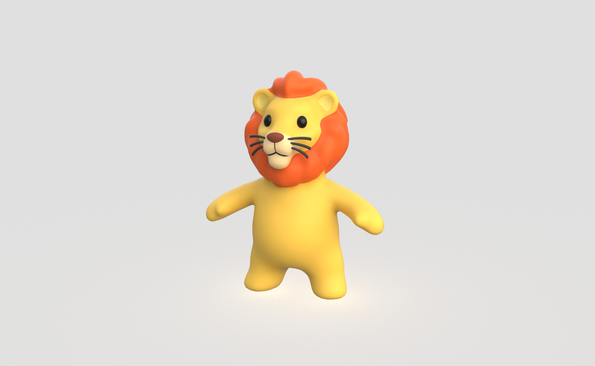 modelo 3d Pequeño animalito bebé - León lindo - Animado - TurboSquid ...