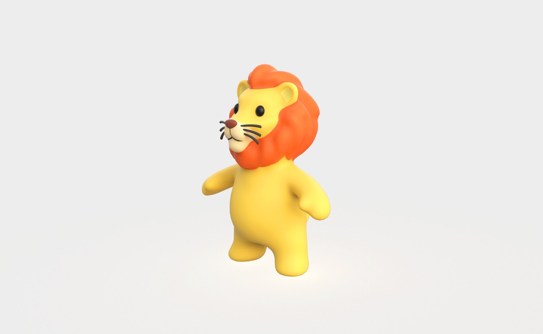 3D Little Animal Baby - Lion Cute - Animated Model - TurboSquid 2284189
