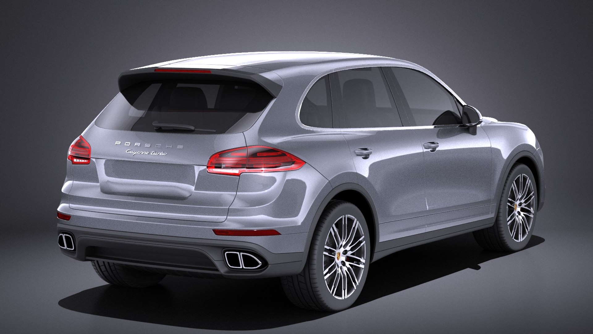 2016 Porsche Cayenne 3D Model - TurboSquid 1227610