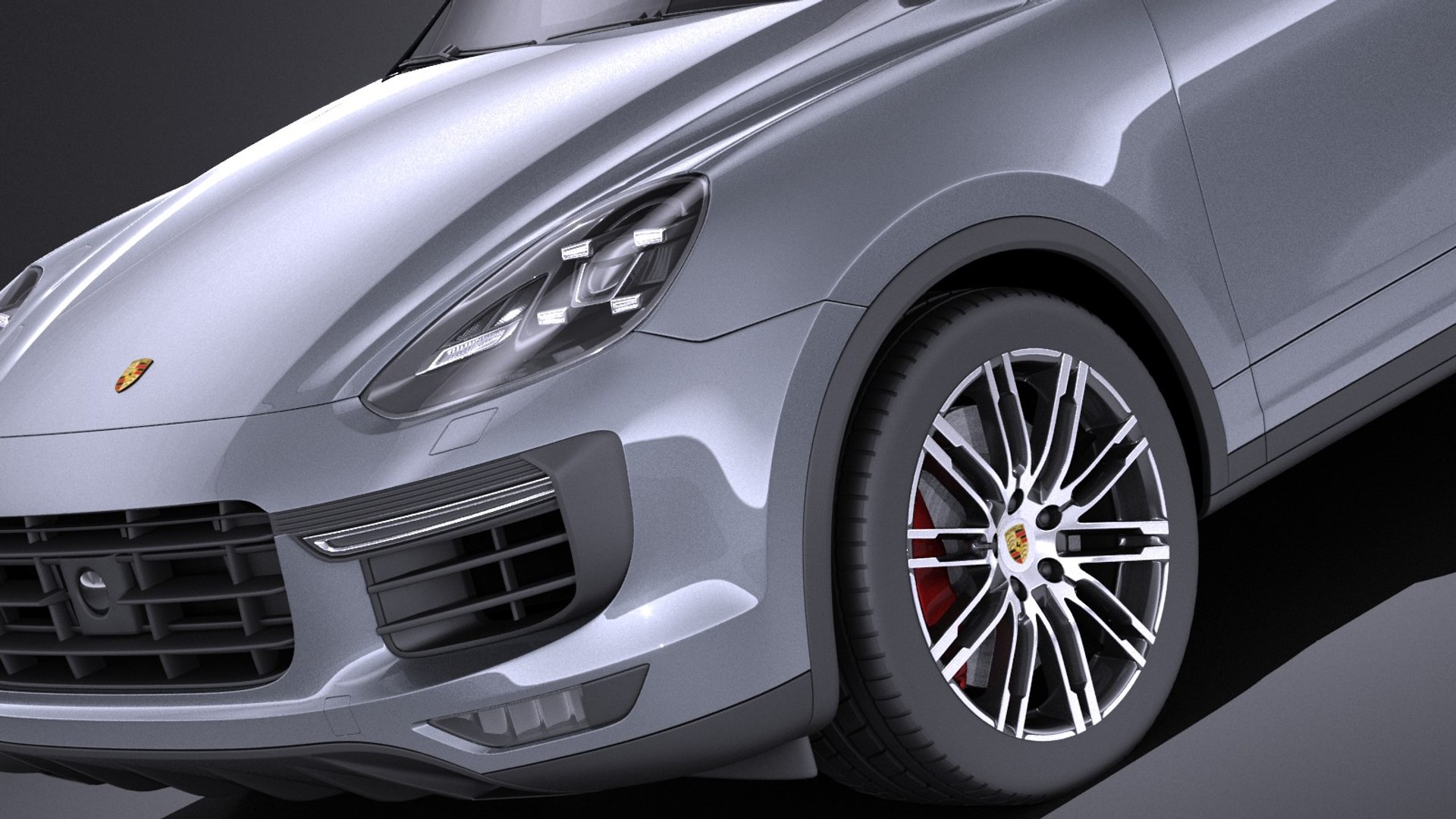 2016 Porsche Cayenne 3D Model - TurboSquid 1227610