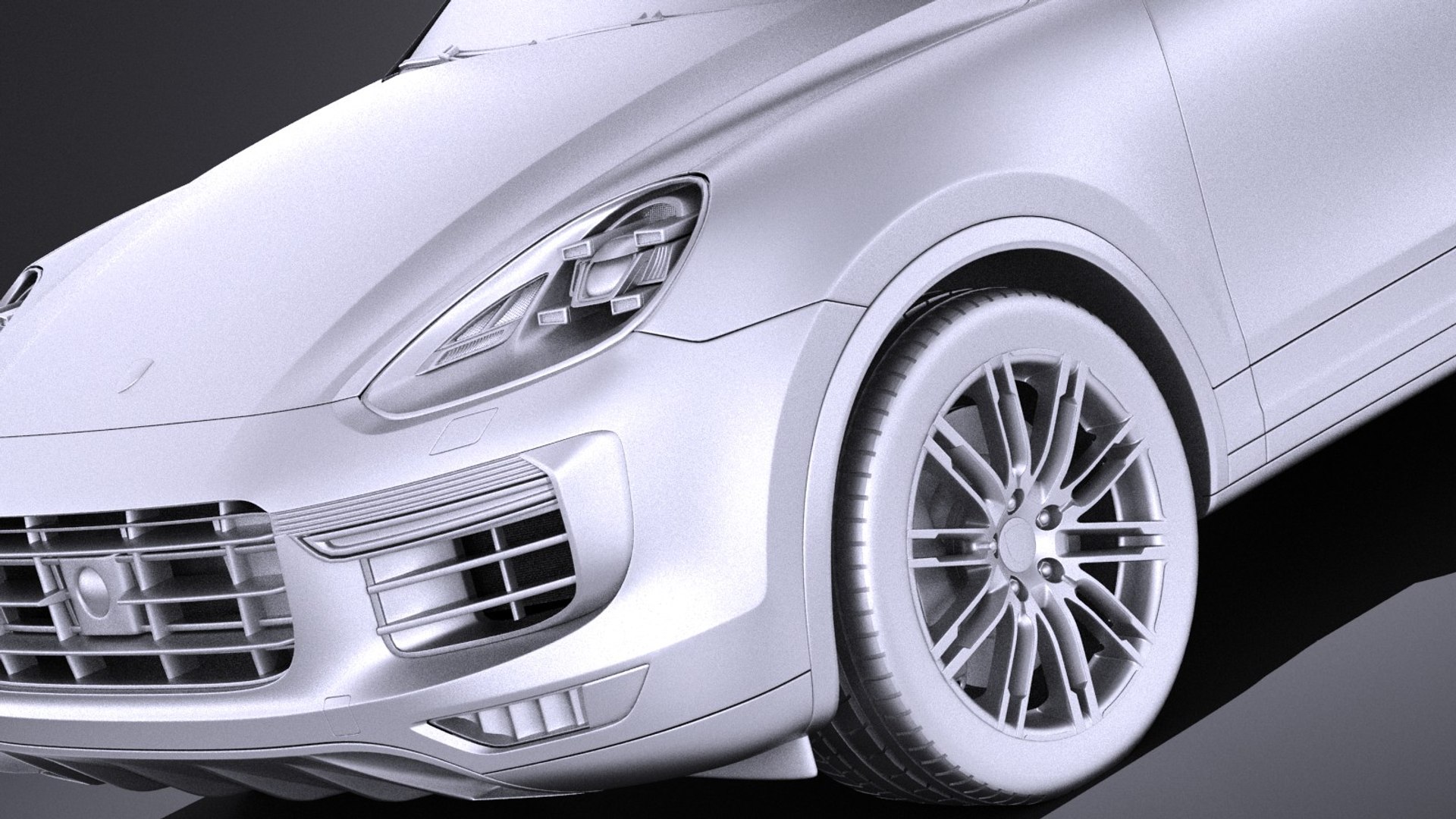 2016 Porsche Cayenne 3D Model - TurboSquid 1227610