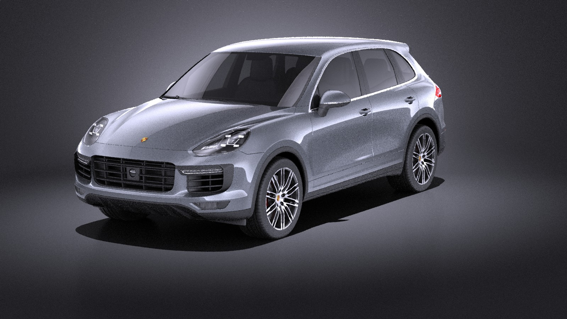 2016 Porsche Cayenne 3D Model - TurboSquid 1227610