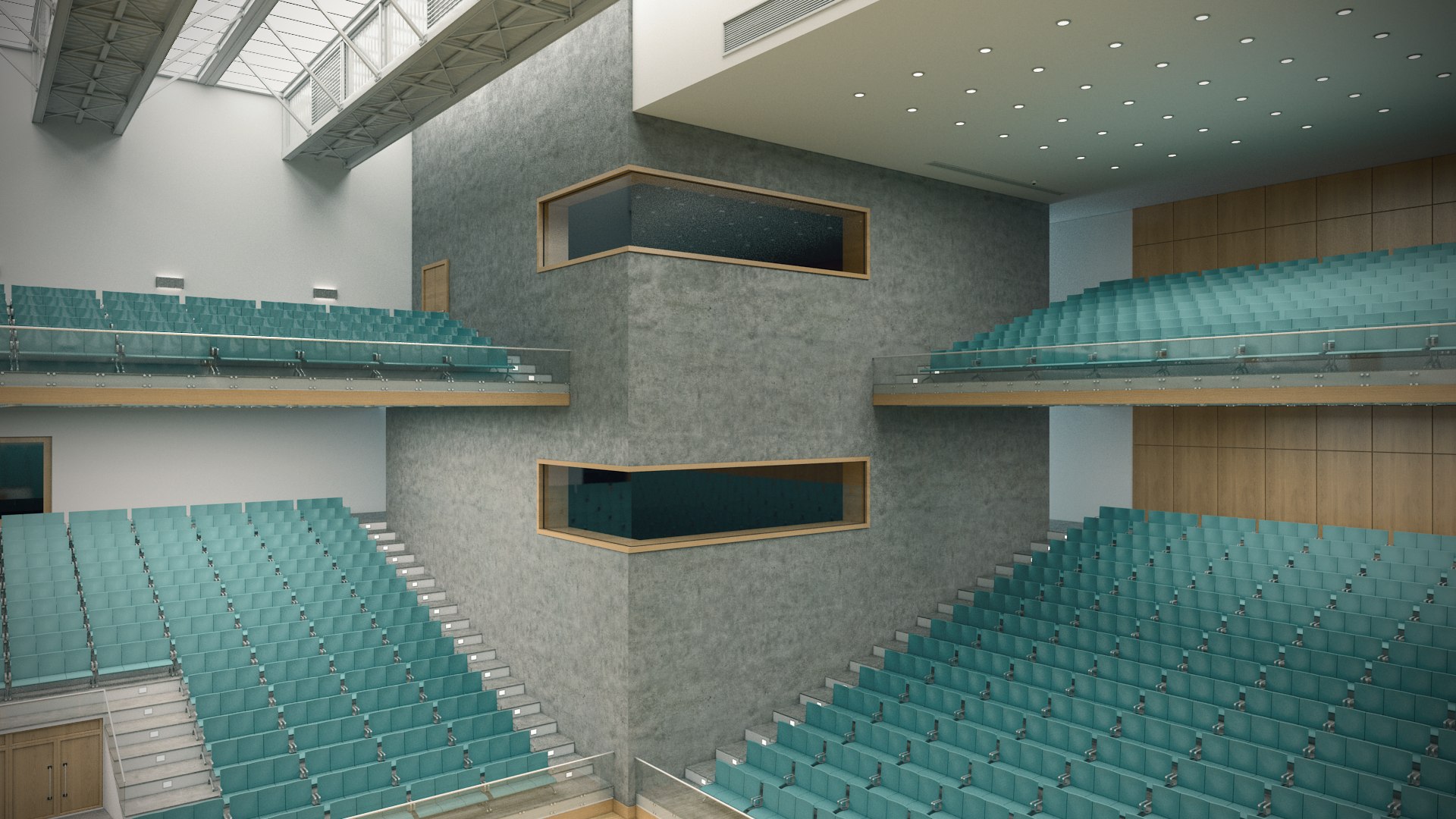 3D Sports Hall - TurboSquid 1519421