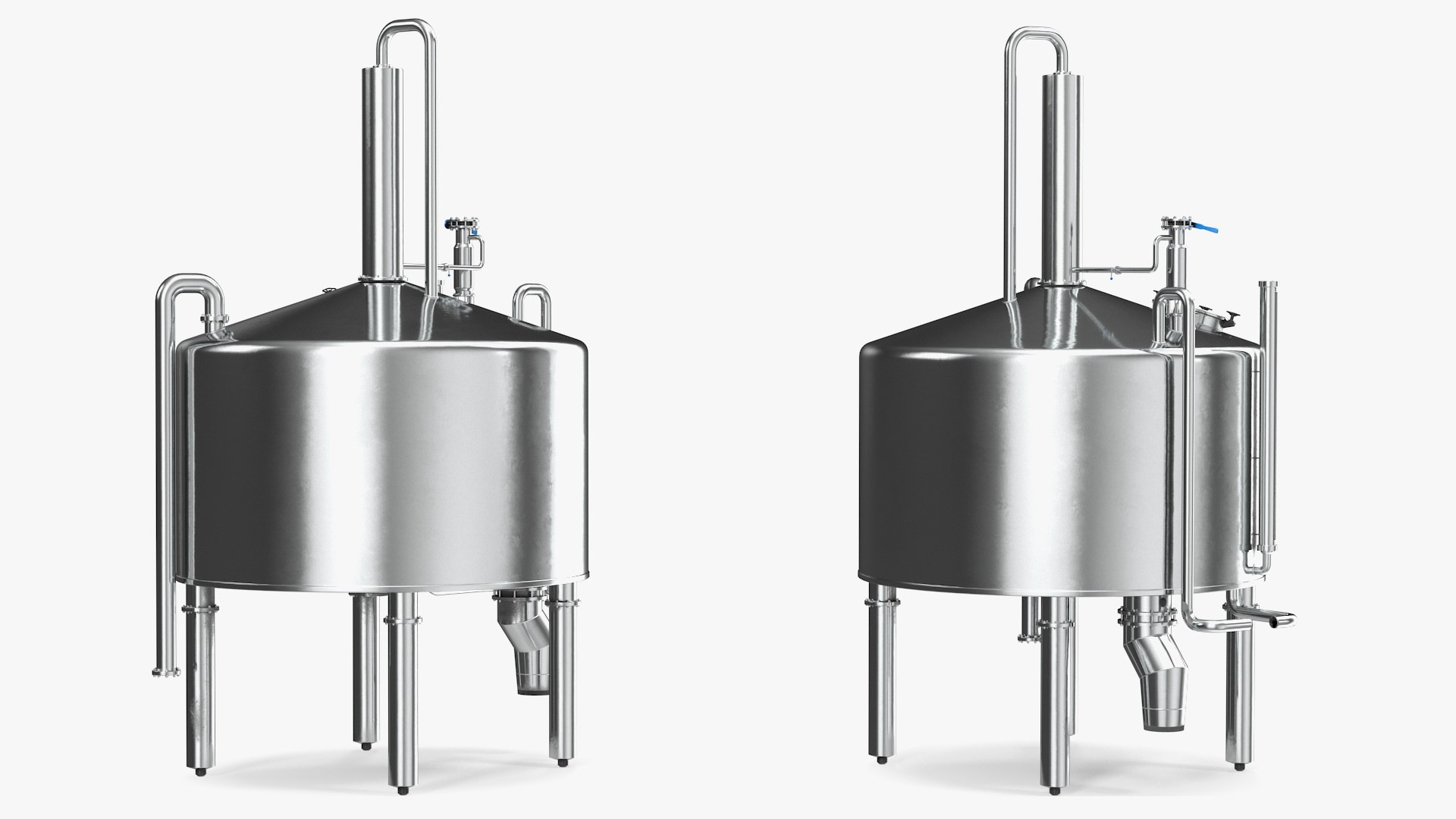 Distillation Tank 3D Model - TurboSquid 1633909