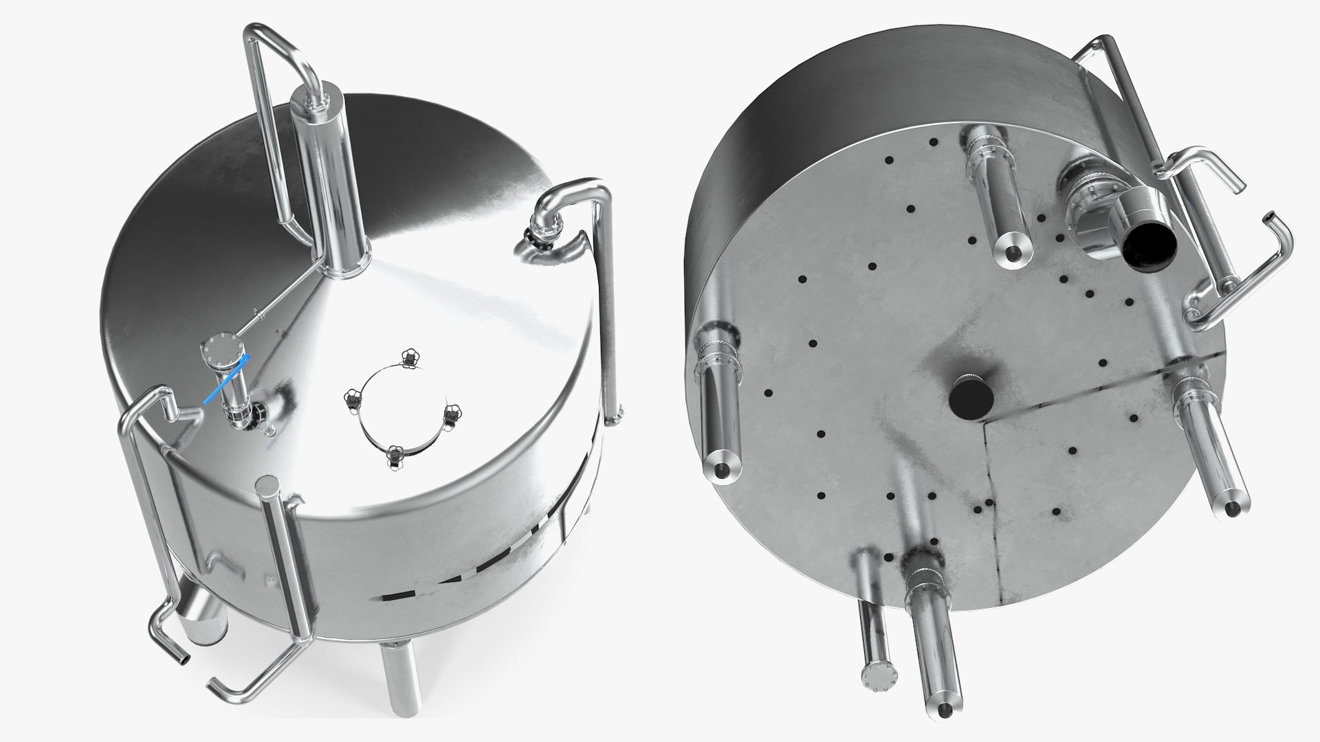 Distillation Tank 3D Model - TurboSquid 1633909