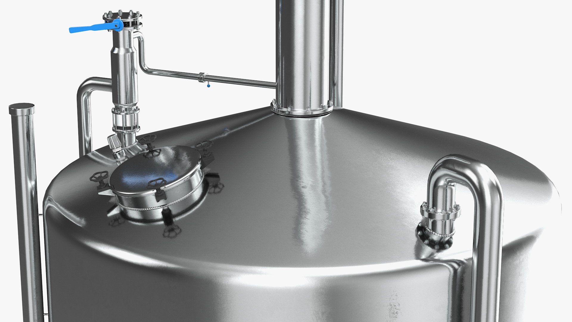 Distillation Tank 3D Model - TurboSquid 1633909