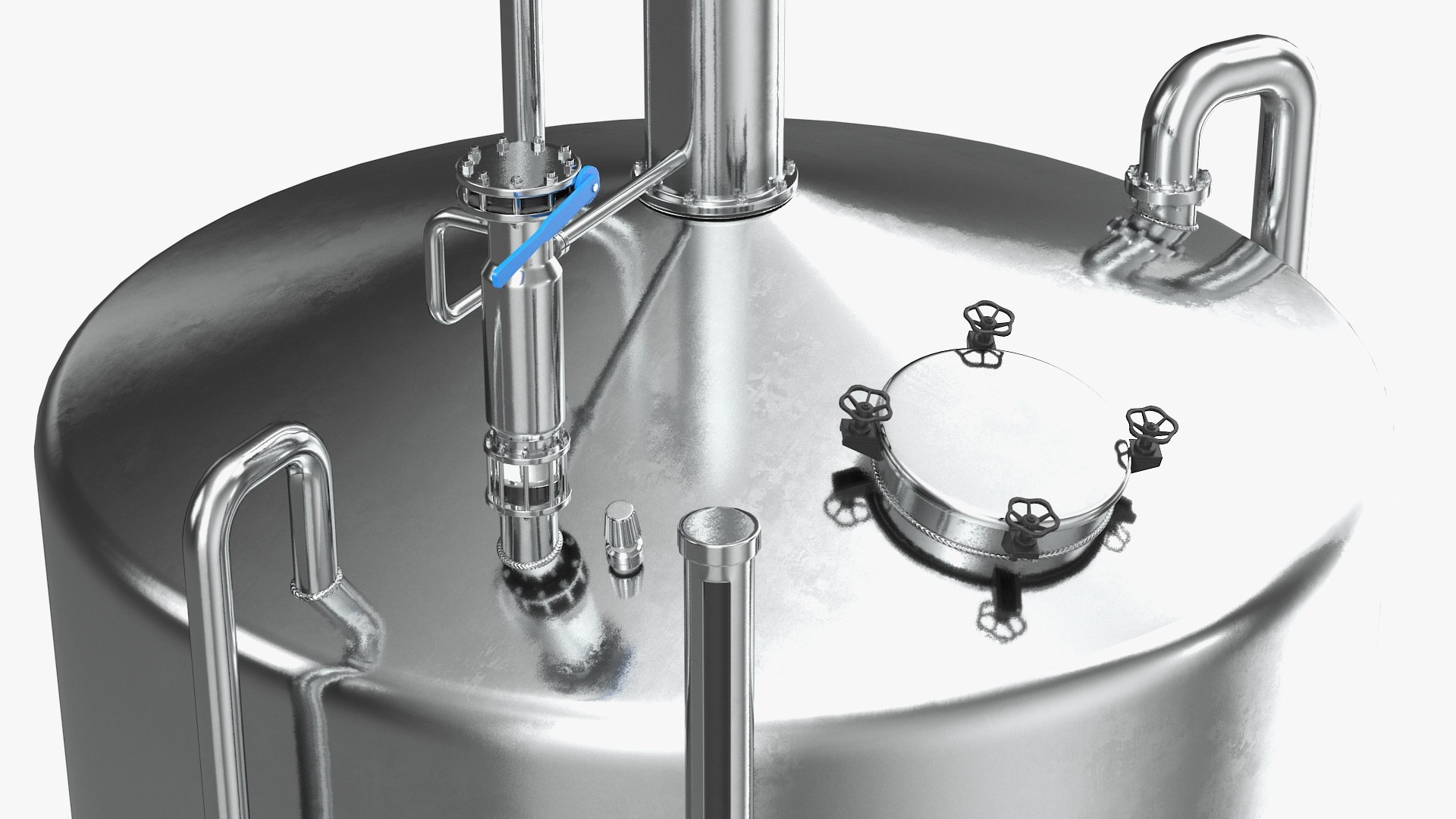 Distillation Tank 3D Model - TurboSquid 1633909