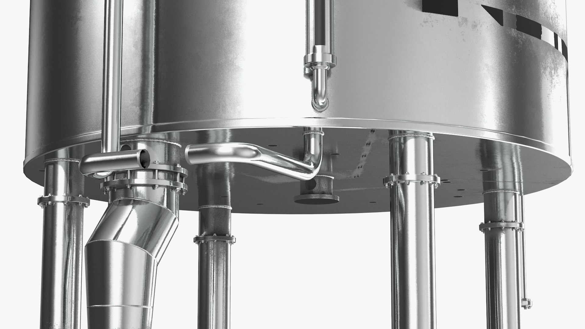 Distillation Tank 3D Model - TurboSquid 1633909