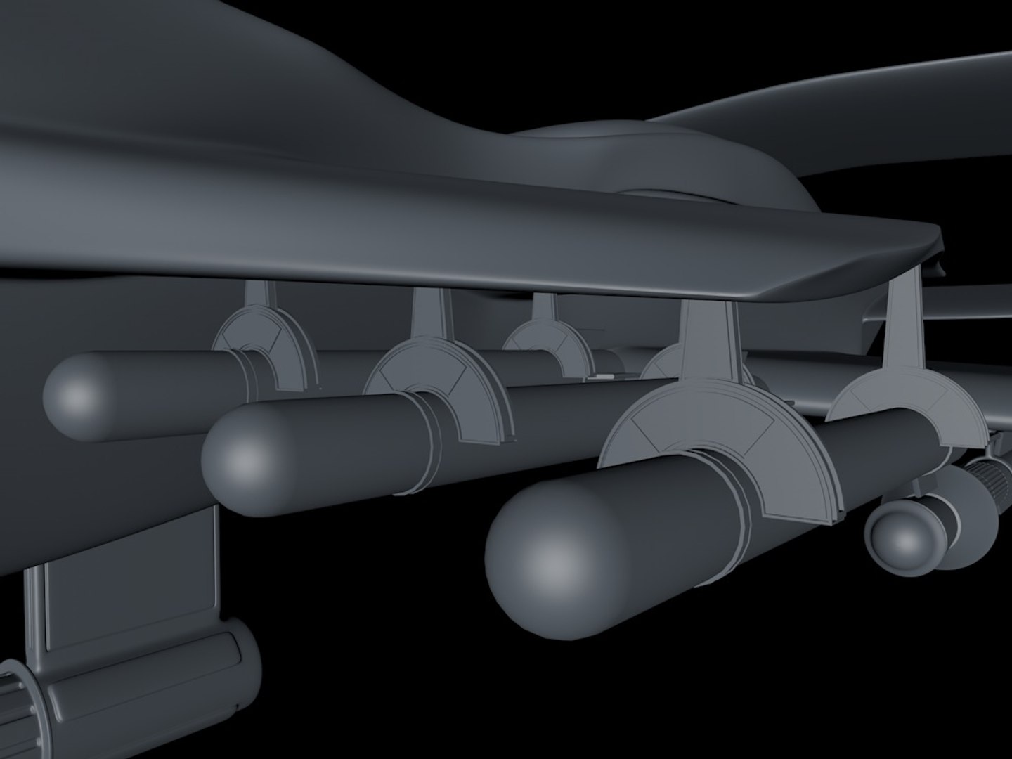Avenger Sci-fi Military 3d C4d