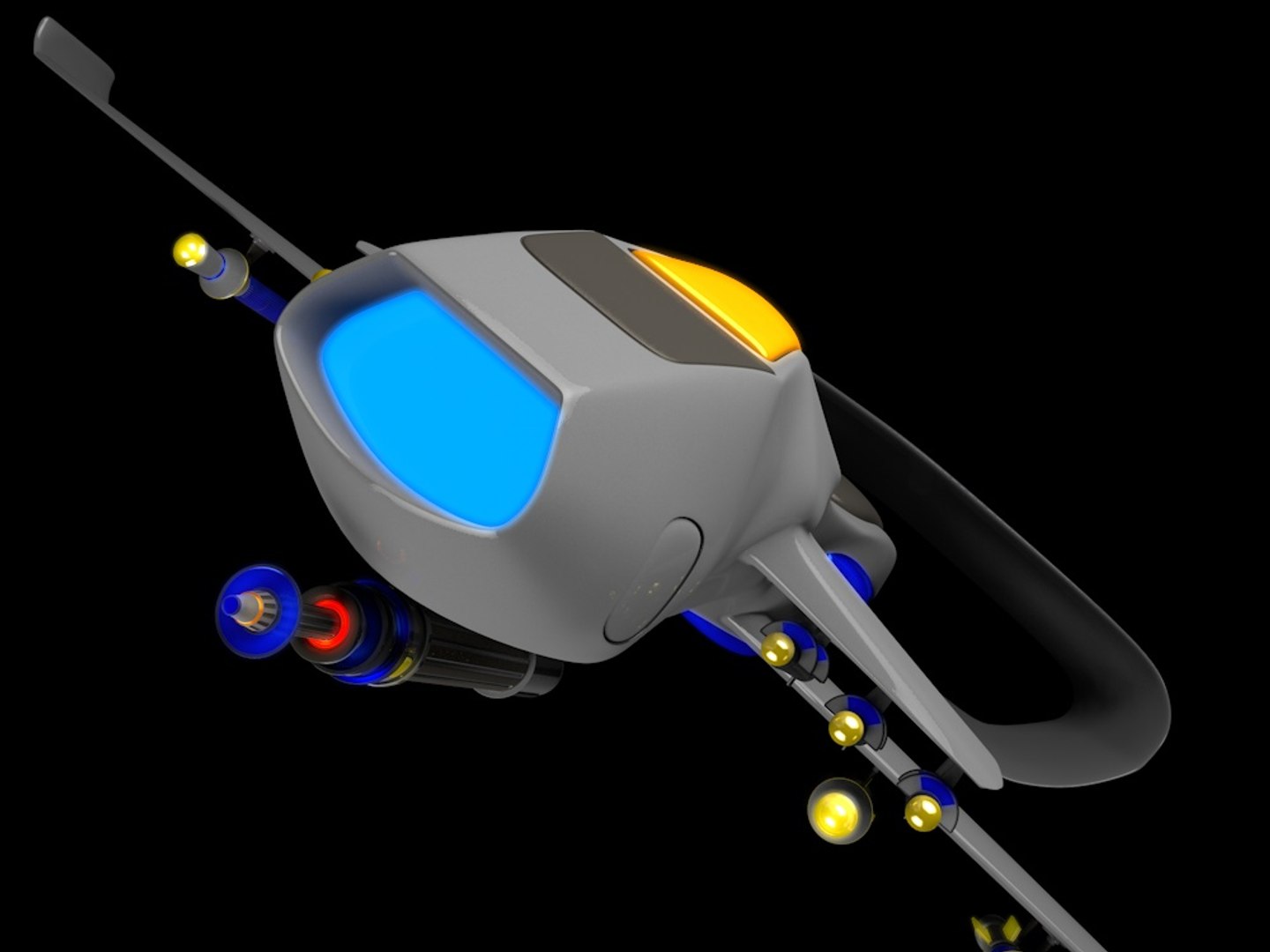 Avenger Sci-fi Military 3d C4d