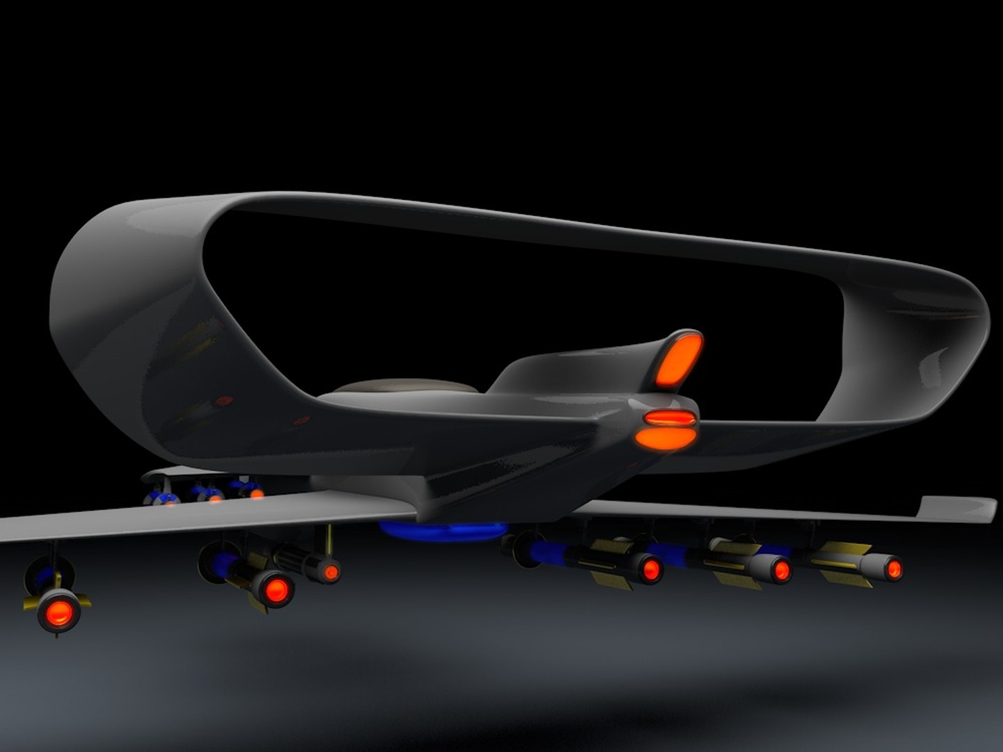 Avenger Sci-fi Military 3d C4d