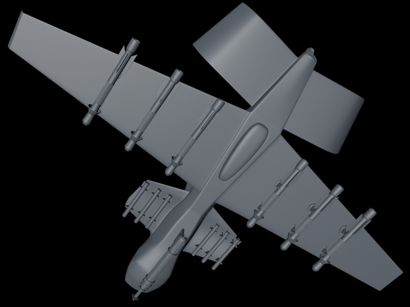 Avenger Sci-fi Military 3d C4d