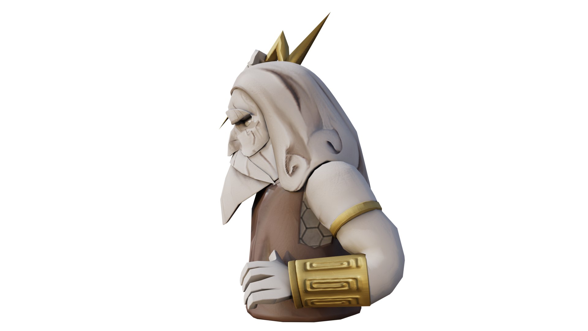 Statue Zeus Model - TurboSquid 2220544