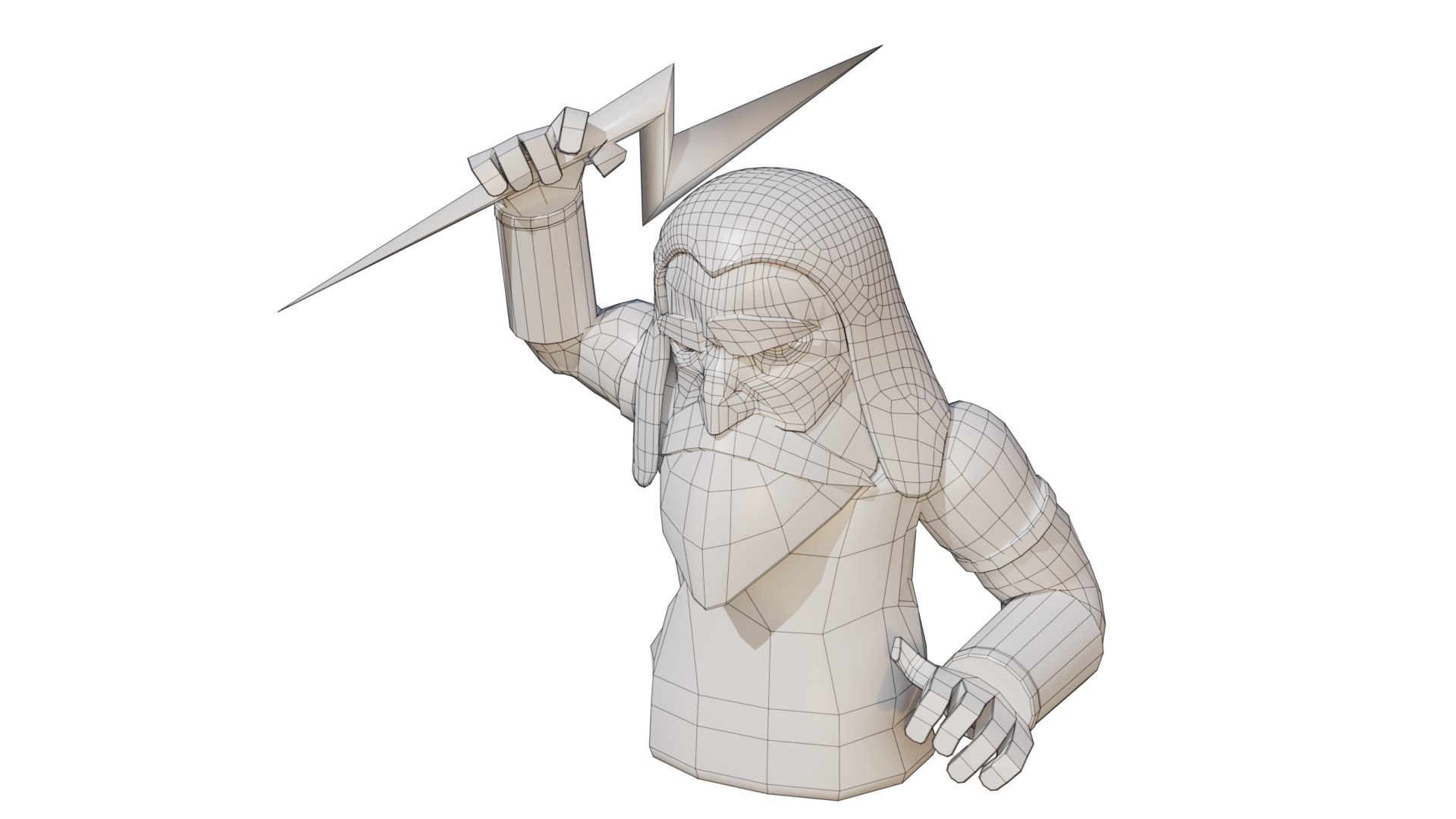 Statue Zeus Model - TurboSquid 2220544