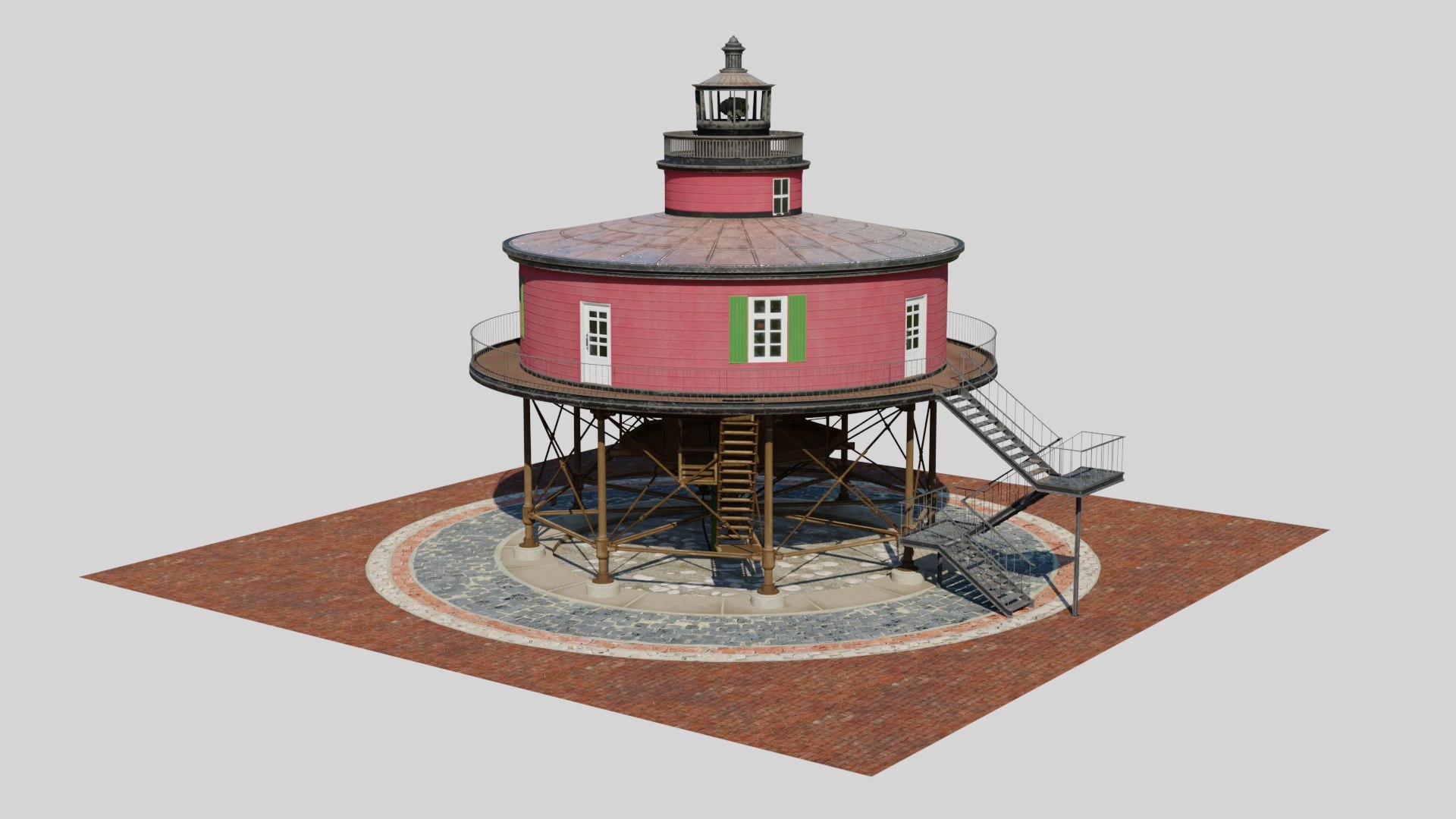 Lighthouse3D模型 - TurboSquid 1962975