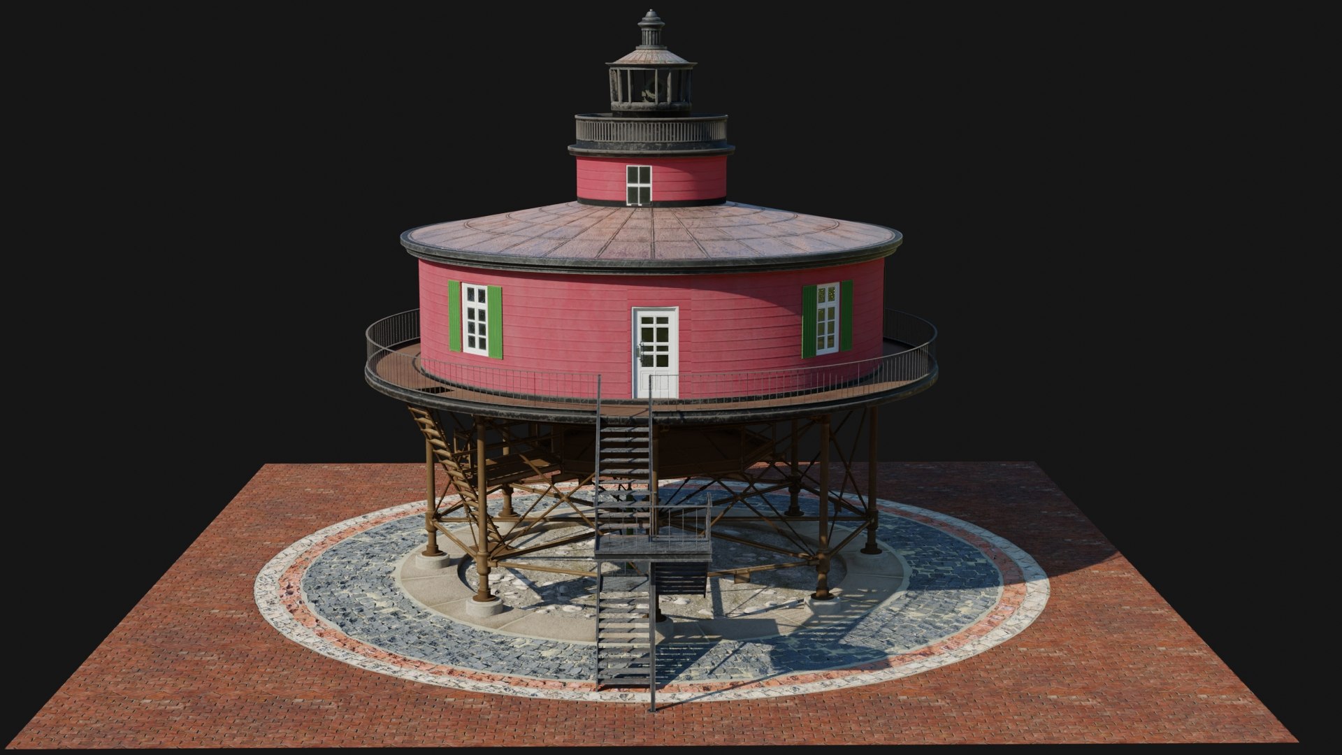3D Model Lighthouse - TurboSquid 1962975