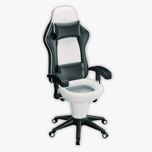 Gaming Chair Toilet Black3Dモデル - TurboSquid 2055295