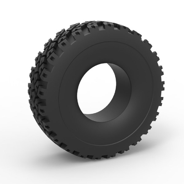 modelo 3d Diecast offroad tire 68 Scale 1 to 25 - TurboSquid 2079520
