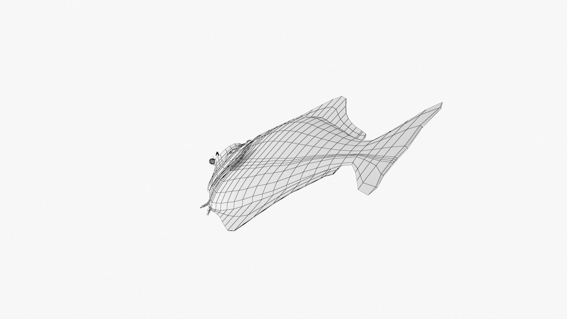 3D halibut fish model - TurboSquid 1694823