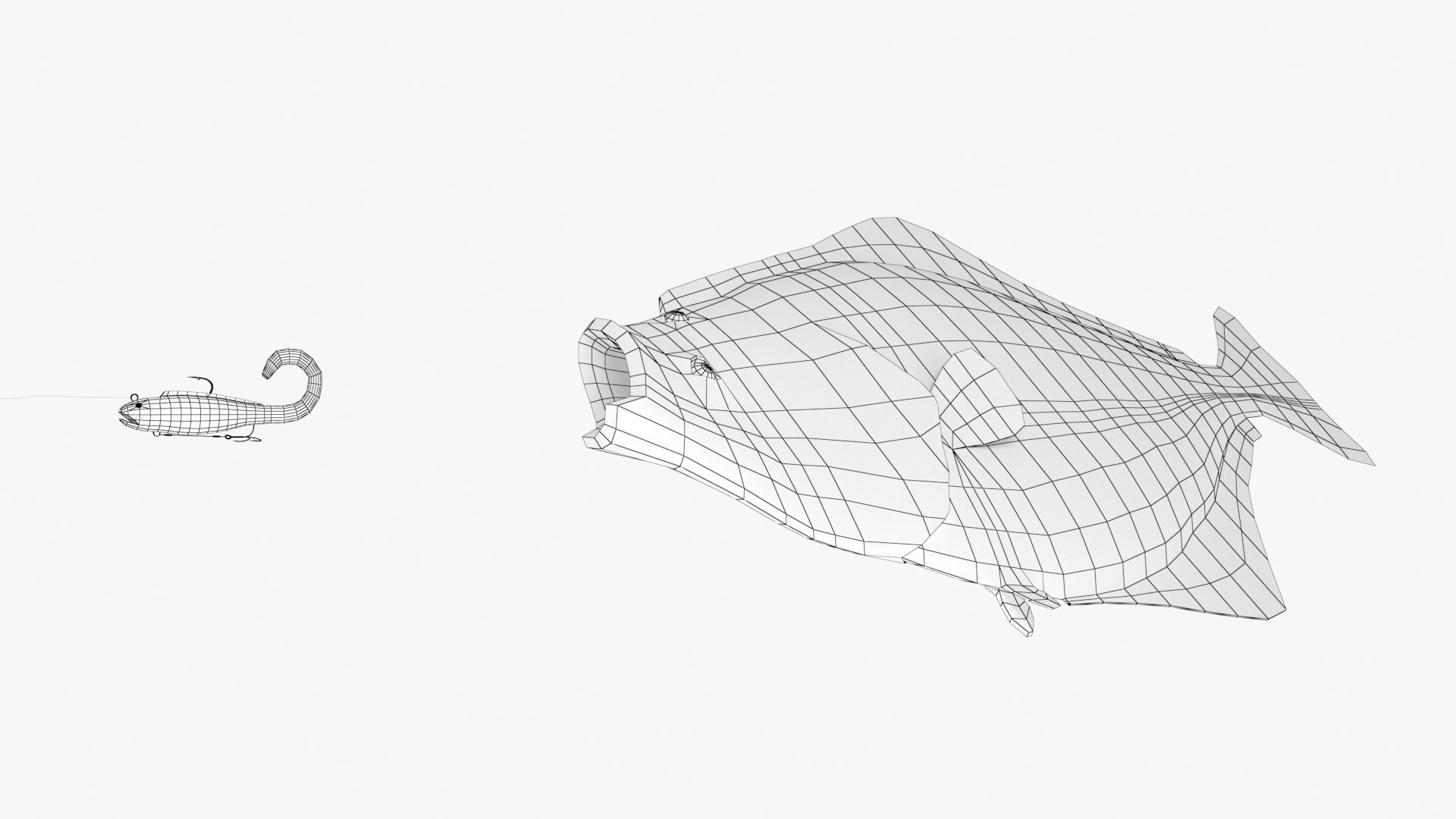 3D halibut fish model - TurboSquid 1694823