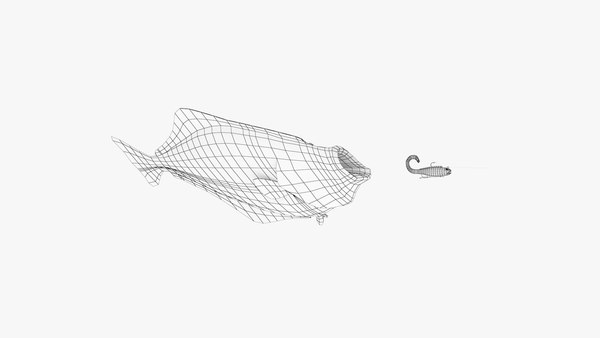 3D halibut fish model - TurboSquid 1694823