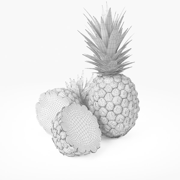 realistic pineapple real fruit max
