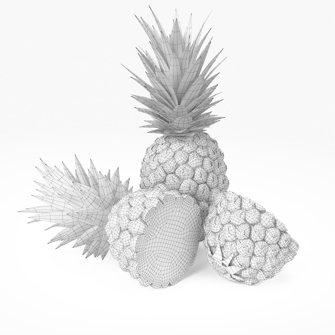 Realistic Pineapple Real Fruit Max