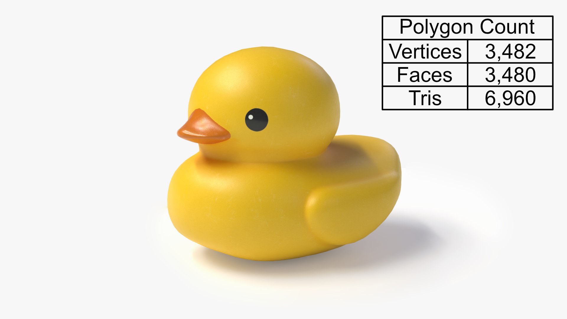 3D Rubberduck - PBR Game-Ready - TurboSquid 2339015