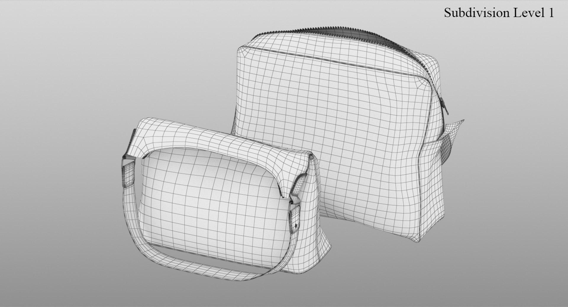 Realistic handbags set 3D - TurboSquid 1300635