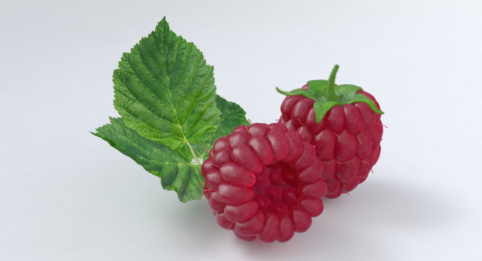 Raspberry Fruit 3D Model - TurboSquid 1262056